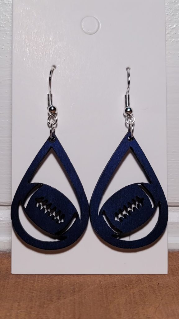 Solid Football Teardrop – Gammon Werx